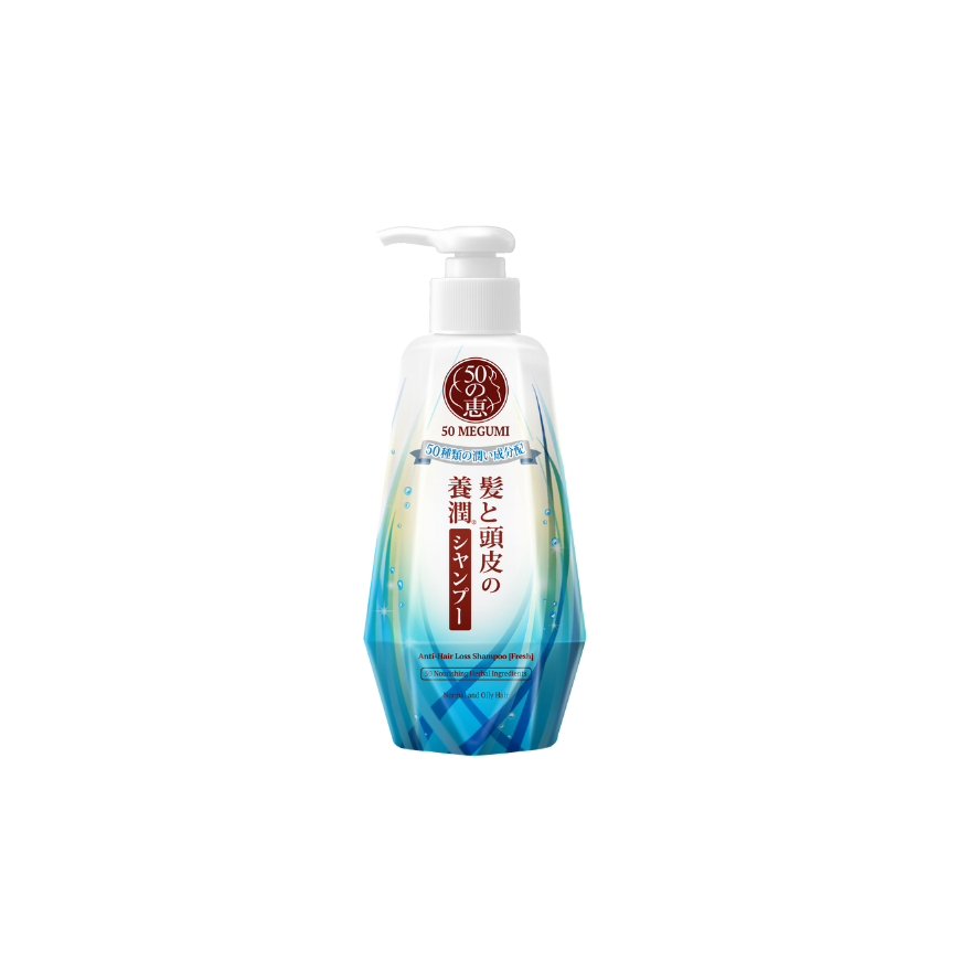 50 Megumi Anti-Hair Fall Shampoo (Fresh) 250ml – Mentholatum Malaysia