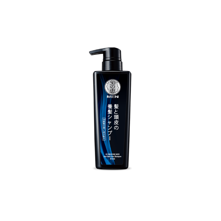 50 Megumi Men Anti-Hair Loss Shampoo Fresh 250ml – Mentholatum Malaysia